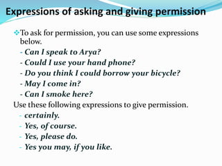 Regret apology permission request offering sympathy v | PPTX