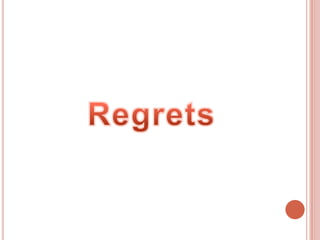 Regrets | PPTX