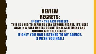 Regrets and examples | PPTX