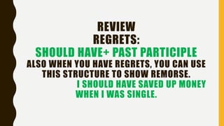 Regrets and examples | PPTX