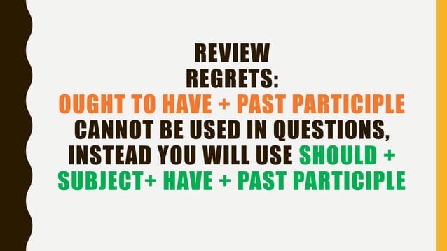 Regrets and examples | PPTX