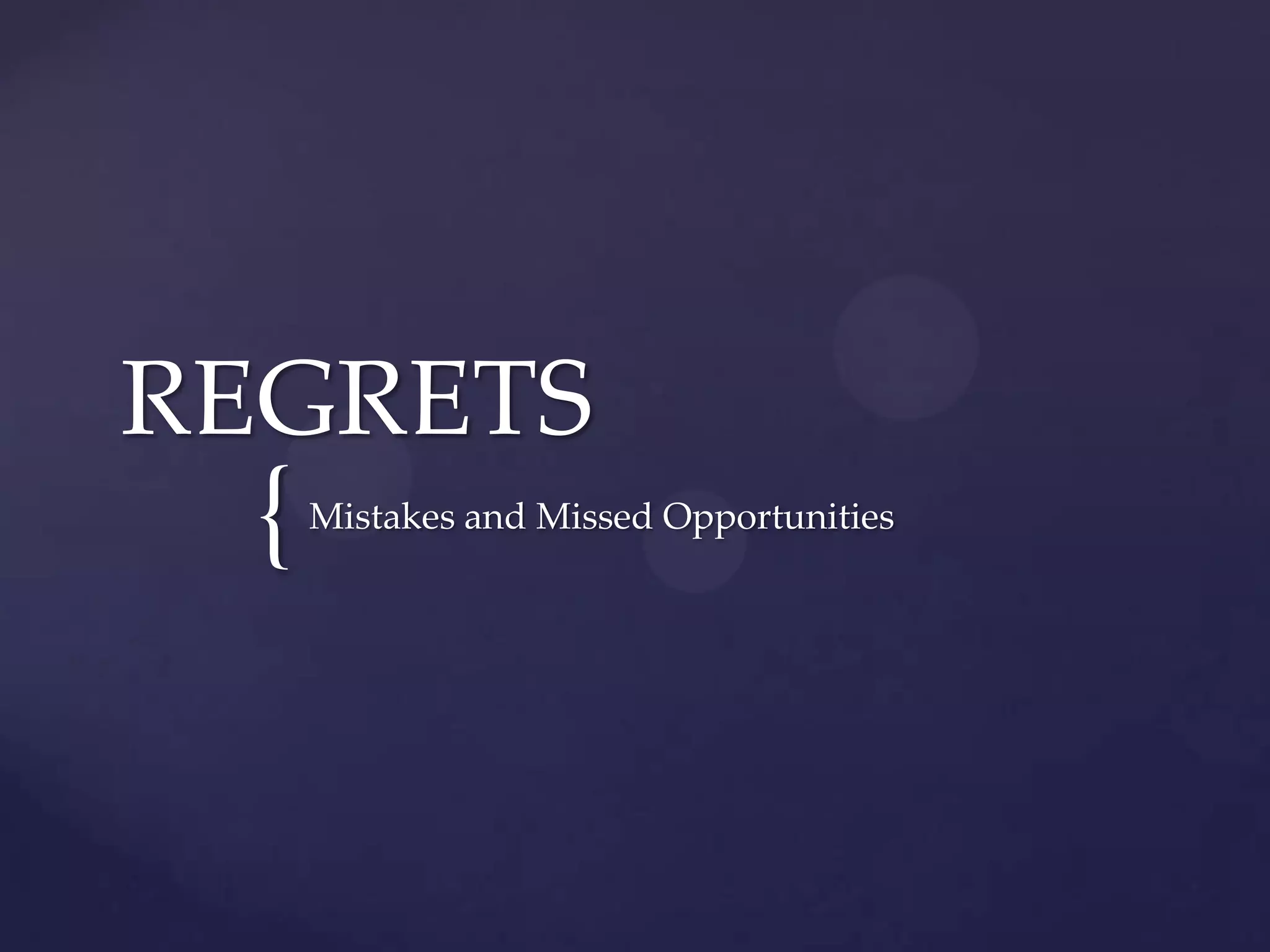Using Modals to Talk about Regrets / Mistakes | PPTX | Resume Writing ...