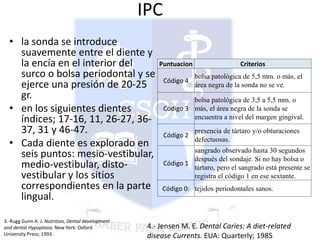 Indices epidemiologicos (Odontologia) | PPTX