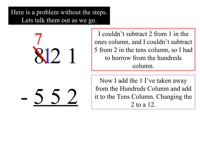 Regrouping with subtraction | PPT