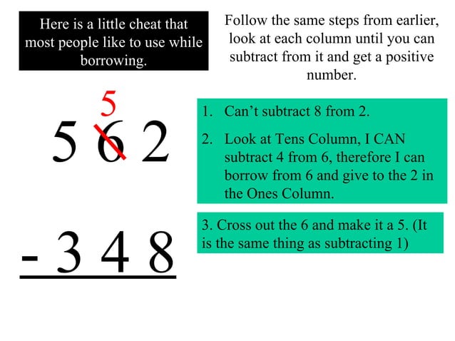 Regrouping with subtraction | PPT