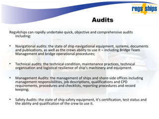 Regs4ships Presentation | PPT
