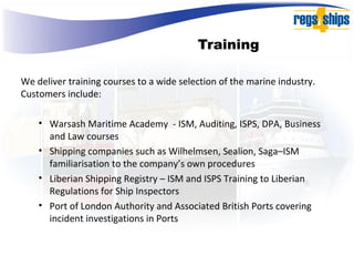 Regs4ships Presentation | PPT