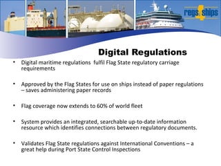 Regs4ships Presentation | PPT