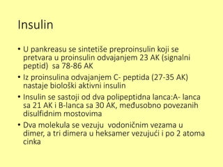 Regulacija homeostaze glukoze | PPTX