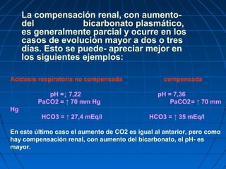 Regulacion mecanismo de acido base 3 | PPT