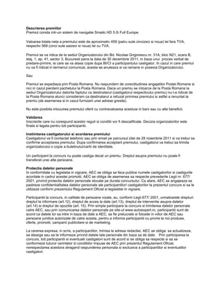 Regulament general 2011 | PDF