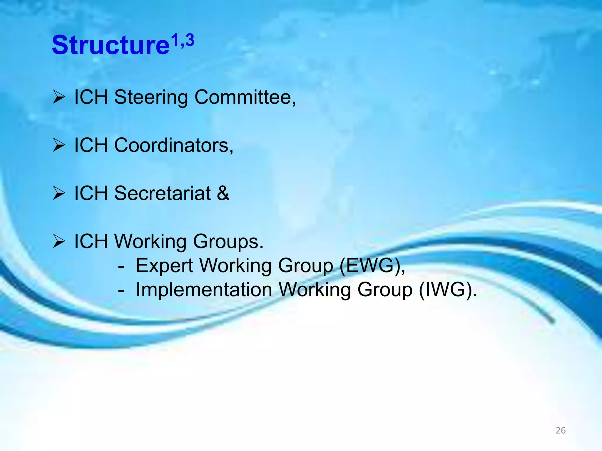Regulatory authorities (US-FDA, WHO and ICH) | PPTX