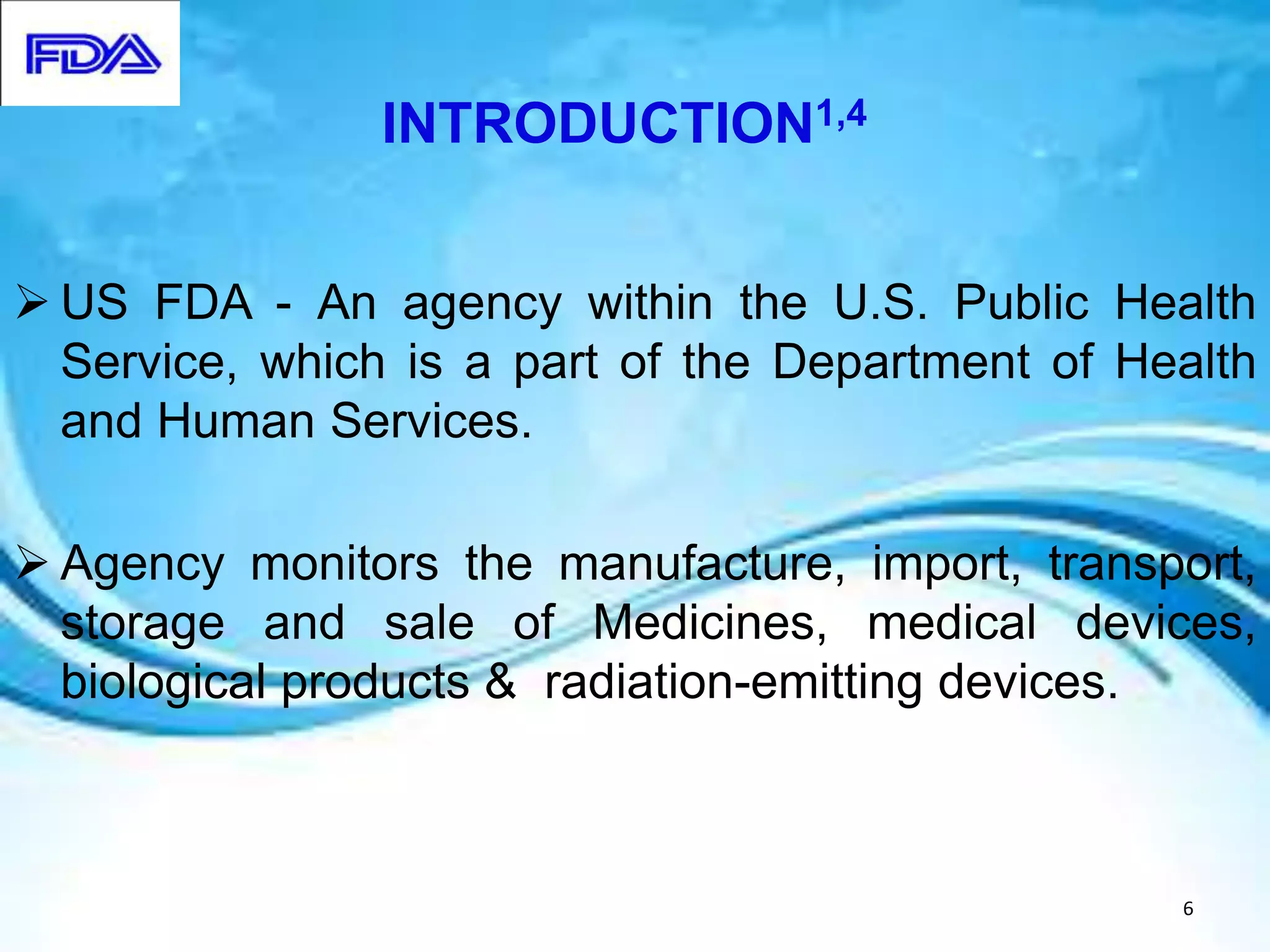 Regulatory authorities (US-FDA, WHO and ICH) | PPTX