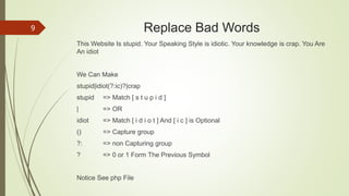 Learning Regular Expression Basics v1 | PPT