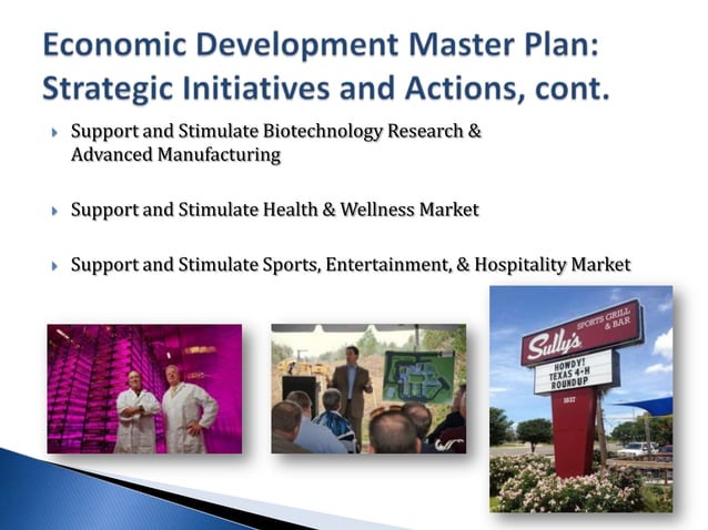 Economic Development Master Plan | PPT