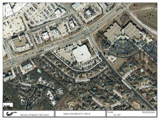 1600 University Drive Rezoning | PPTX