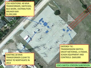 CSU Switch Station Additions and Transmission Interconnection with ...