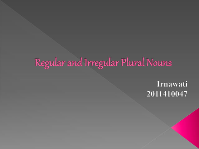 Regular And Irregular Plural Nouns regular-and-irregular-plural-nouns