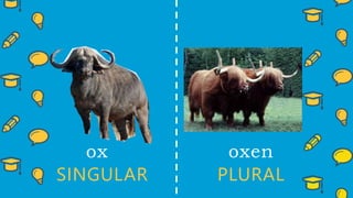 IRREGULAR PLURALS.pptx