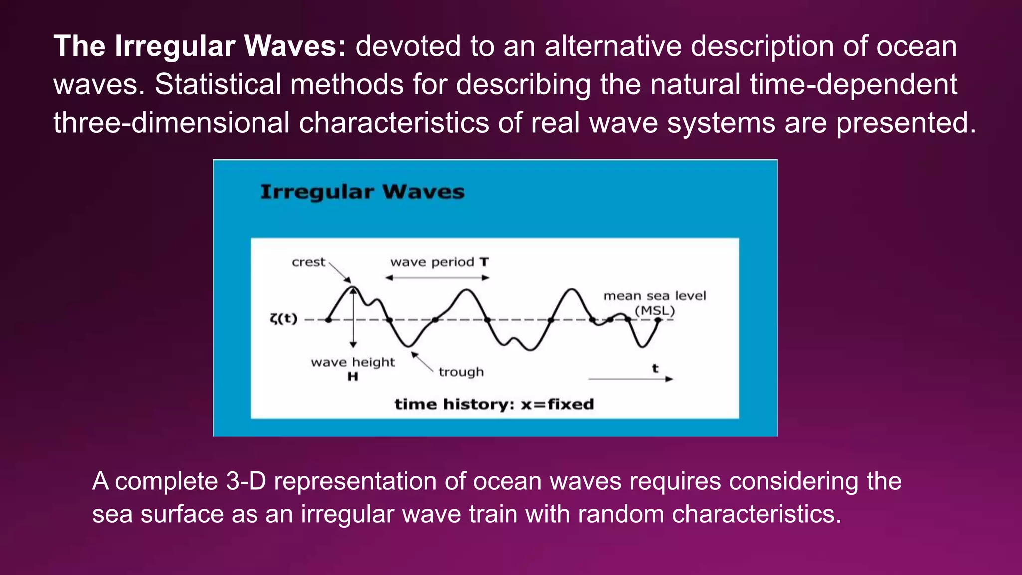 Regular and irregular waves and bulge wave technology | PPTX