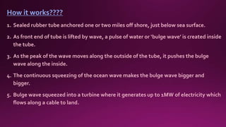 Regular and irregular waves and bulge wave technology | PPTX