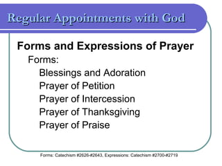Regular Appointments with God | PPT