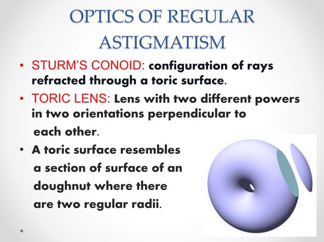 Regular astigmatism by Dr.vinay gadiputi | PPTX | Eye and Vision Conditions | Diseases and ...