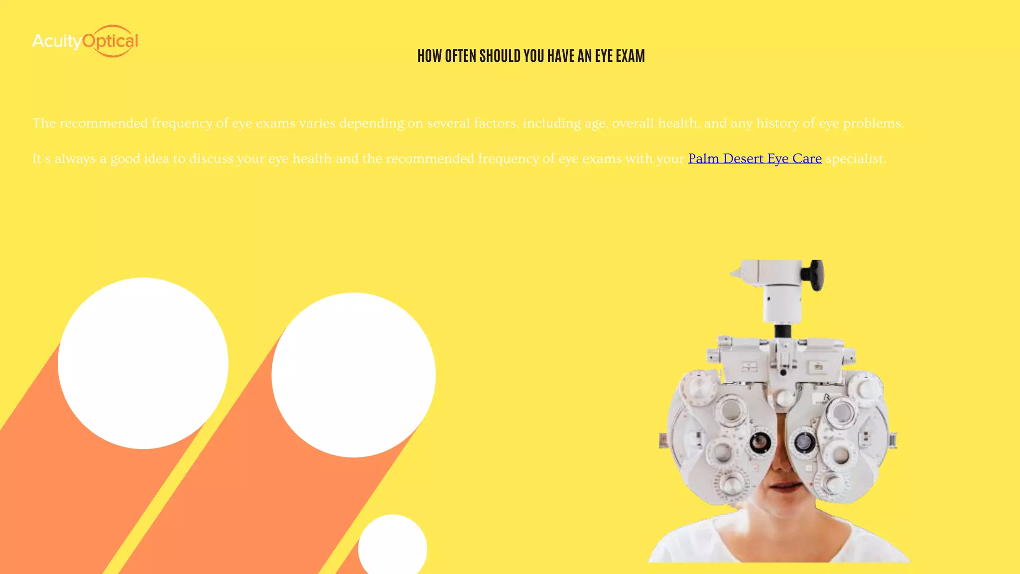 Regular Checkups By Eye Doctors Palm Desert Are Crucial For Maintaining Eye Health.pptx