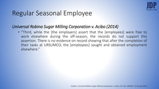 Regular Employees | PPTX