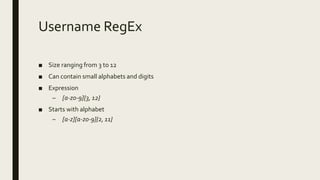 Regular Expression | PPT