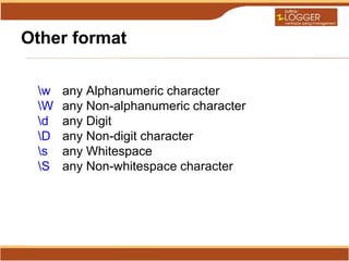 Regular expression | PPT