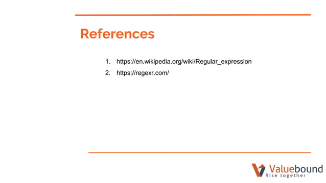 regularexpression-180328061400.pptx hehe | PPT