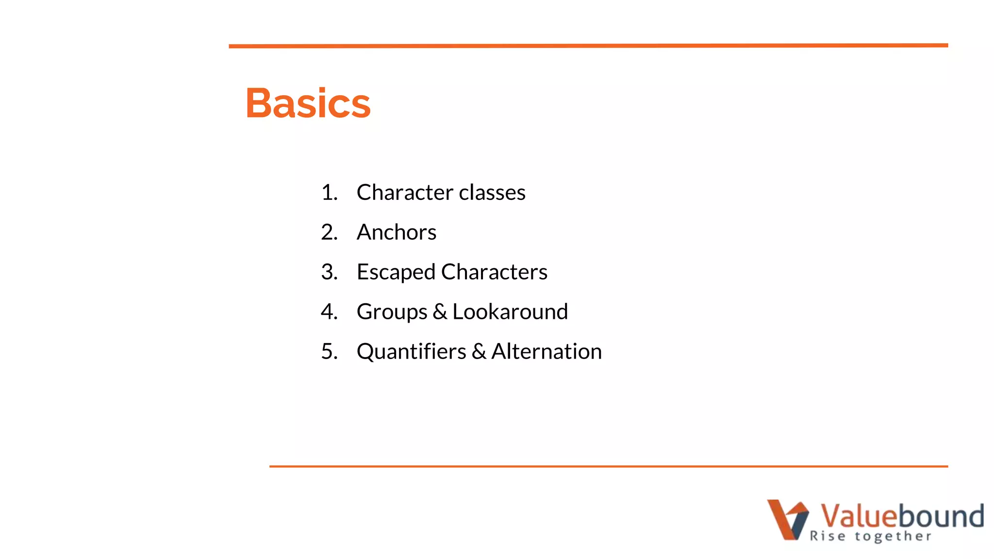 Regular Expression | PPTX