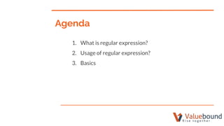 Regular Expression | PPTX