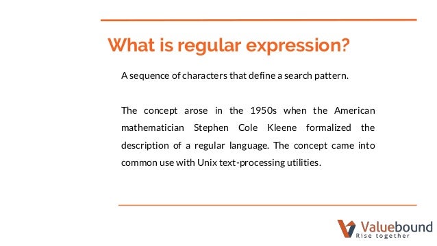 Regular Expression 1669