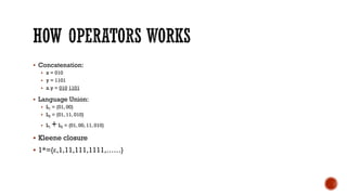 Regular expression | PDF