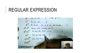 Regular expression | PPT