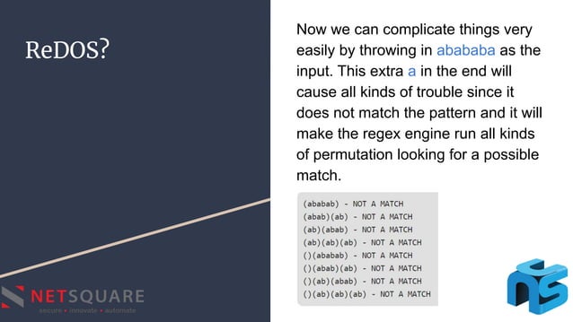 Regular Expression Injection | PPT Regular Expression Injection | PPT