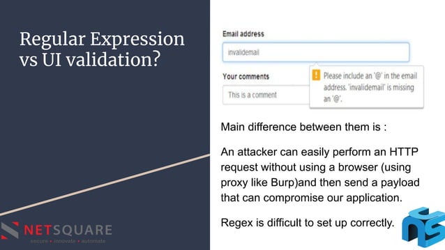 Regular Expression Injection | PPT