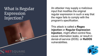 Regular Expression Injection | PDF | Programming Languages | Computing