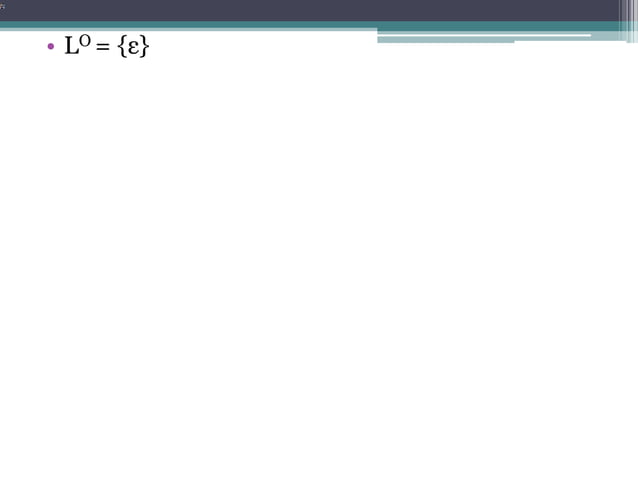 Regular expression (compiler) | PPTX