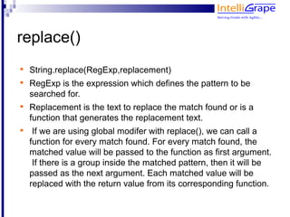Regular expressions | PPT | Internet for Beginners | Internet