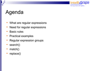 Regular expressions | PPT | Internet for Beginners | Internet
