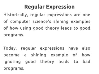 Regular expressions in Ruby and Introduction to Vim | PDF | Programming Languages | Computing