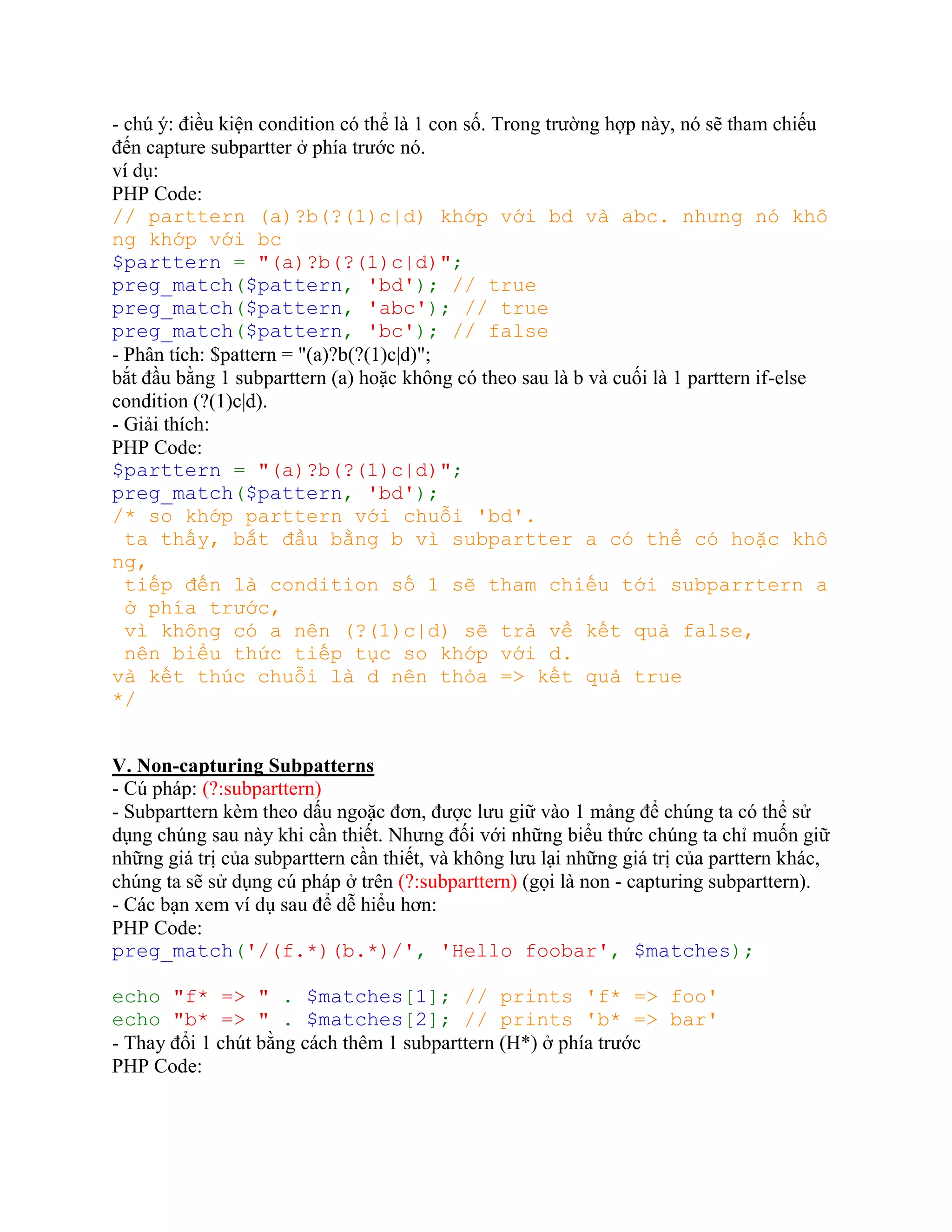 PHP Regular expressions | PDF