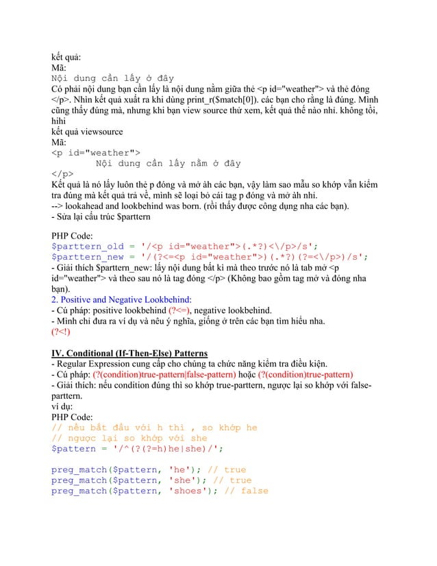Php Regular Expressions Pdf