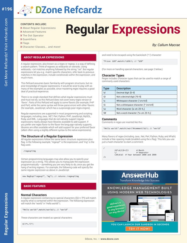 Regular expressions | PDF | Programming Languages | Computing
