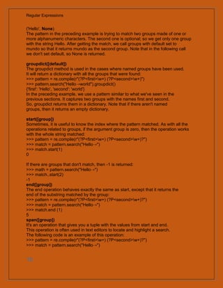 Regular expressions | PDF