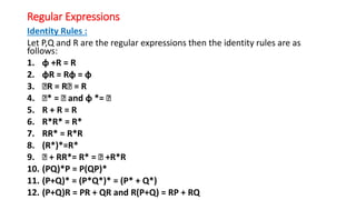 Regular expressions | PPT