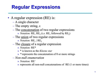 Regular expressions | PPT